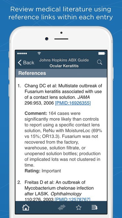Johns Hopkins ABX Guide 2017 | iPhone・Android対応のスマホアプリ探すなら.Apps