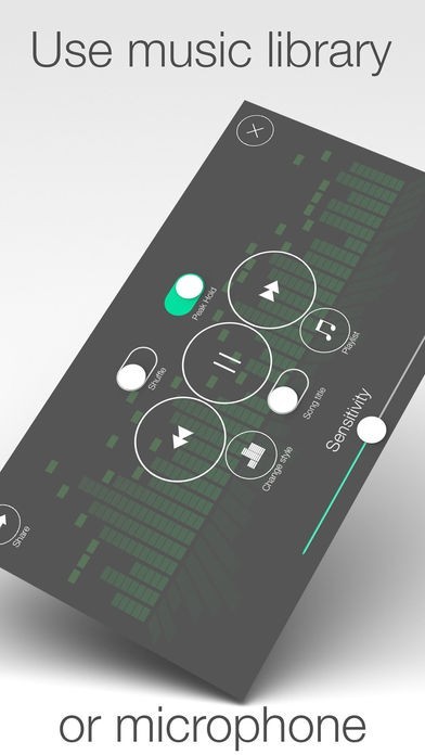 Audio Visualizer - visualize sounds and music | iPhone・Android対応のスマホアプリ ...