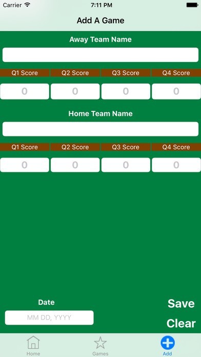 Football Score Tracker - Track and Save Football Scores | iPhone ...