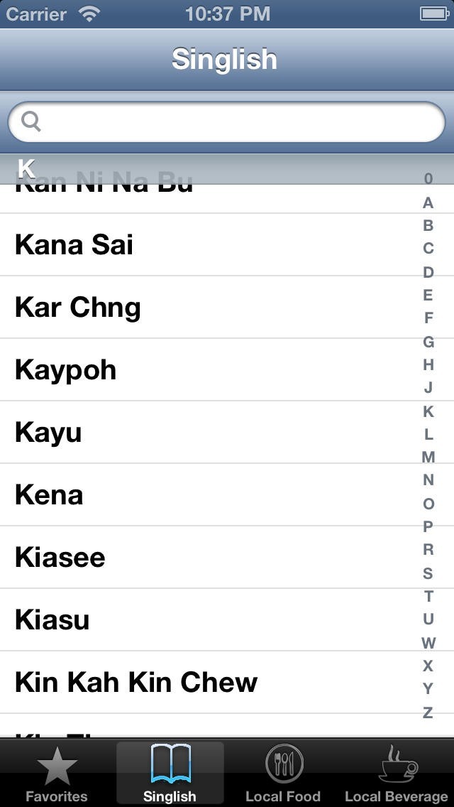 Singlish Dictionary | iPhone・Android対応のスマホアプリ探すなら.Apps