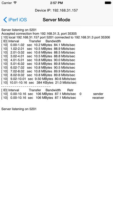 iPerf - The Network Bandwidth Measurement Tool | iPhone・Android対応のスマホ ...