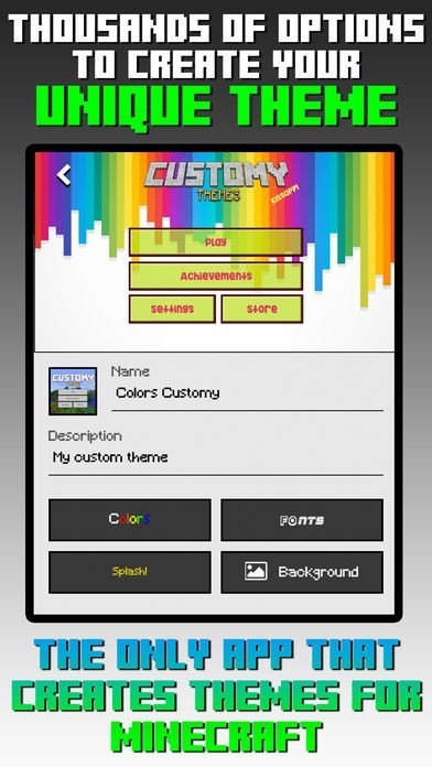 Customy Themes for Minecraft PE | iPhone・Android対応のスマホアプリ探すなら.Apps