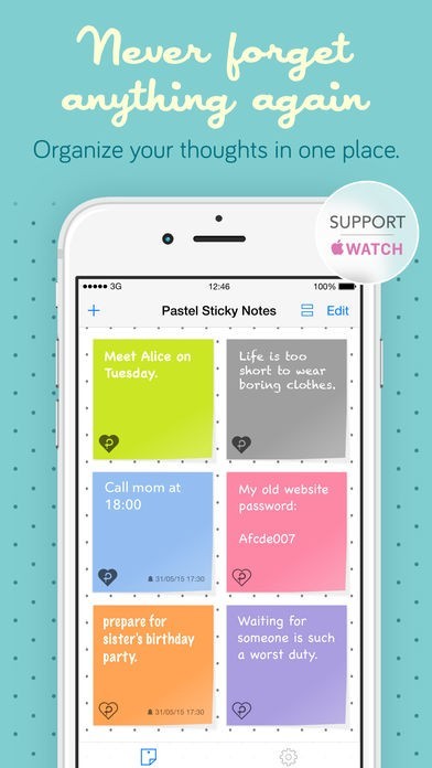 Pastel Sticky Notes - Cute Colors Sticky Notes and Memos Today’s ...