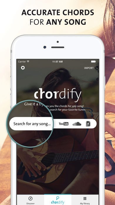 Chordify - chords for any song | iPhone・Android対応のスマホアプリ探すなら.Apps