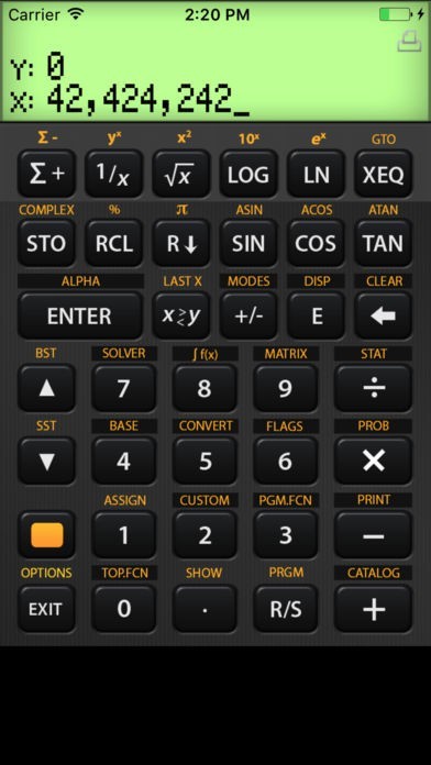42s RPN Calculator | iPhone・Android対応のスマホアプリ探すなら.Apps