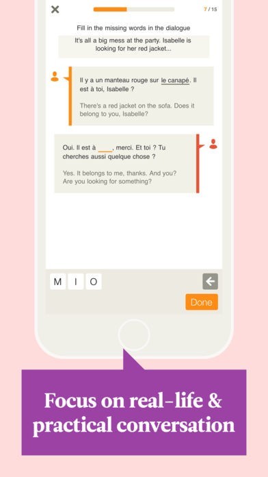 Learn French with Babbel | iPhone・Android対応のスマホアプリ探すなら.Apps