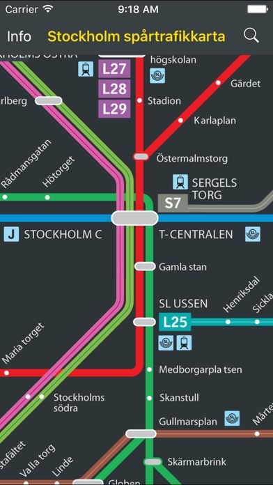 SL Linjekartor Stockholm | iPhone・Android対応のスマホアプリ探すなら.Apps