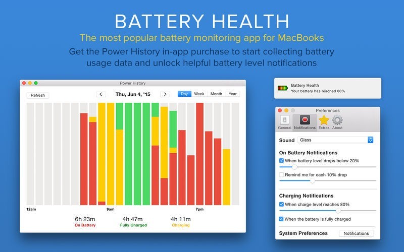 Battery Health - Monitor Battery Stats and Usage | iPhone・Android対応のスマホ ...