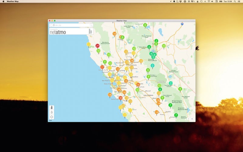 Weather Map - Real time weather from Netatmo Stations | iPhone・Android ...