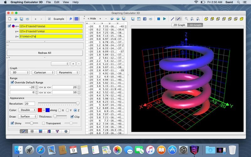 Graphing Calculator 3D | iPhone・Android対応のスマホアプリ探すなら.Apps
