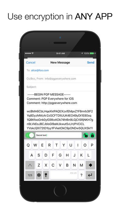 PGP Everywhere – Encryption Suite | iPhone・Android対応のスマホアプリ探すなら.Apps