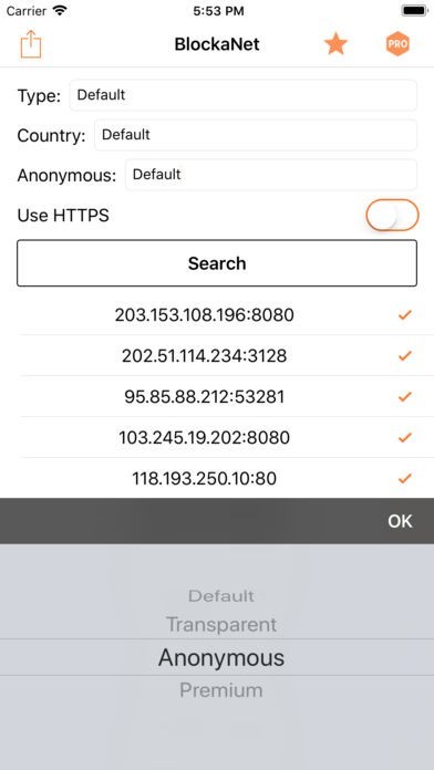 BlockaNet Anonymous Proxy List | iPhone・Android対応のスマホアプリ探すなら.Apps