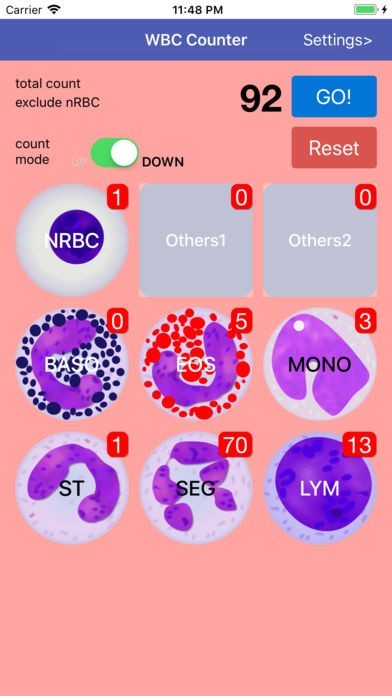 WBC Counter | iPhone・Android対応のスマホアプリ探すなら.Apps
