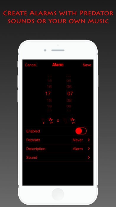 Predator Clock - Alien time | iPhone・Android対応のスマホアプリ探すなら.Apps