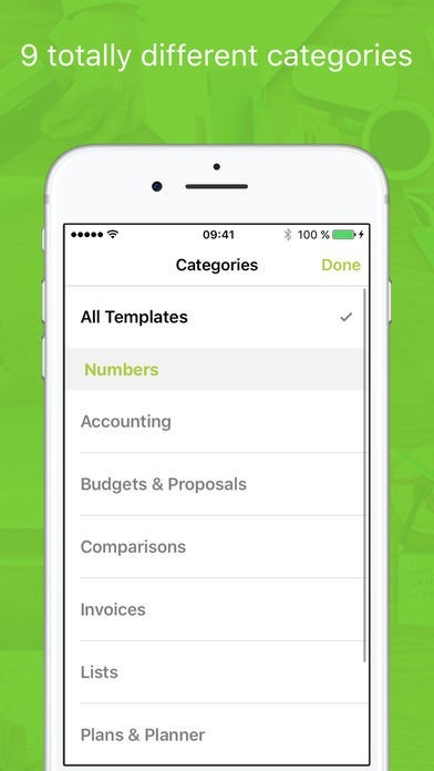 Templates for Numbers Professional | iPhone・Android対応のスマホアプリ探すなら.Apps