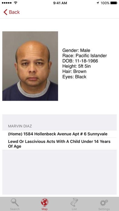 Sex Offenders Search Iphone・android対応のスマホアプリ探すなら Apps