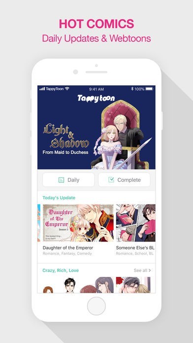 TappyToon Comics & Webtoons | iPhone・Android対応のスマホアプリ探すなら.Apps