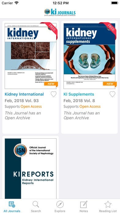 Kidney International Journals | iPhone・Android対応のスマホアプリ探すなら.Apps