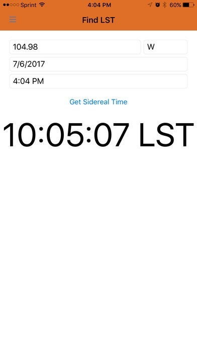 Local Sidereal Time | iPhone・Android対応のスマホアプリ探すなら.Apps