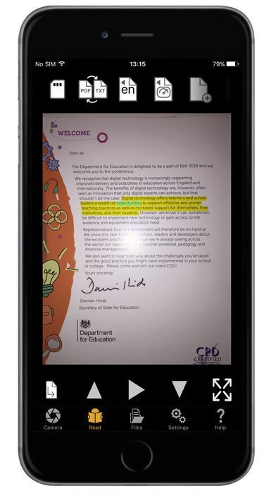 KNFB Reader | iPhone・Android対応のスマホアプリ探すなら.Apps