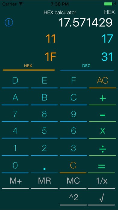 HEX calc pro | iPhone・Android対応のスマホアプリ探すなら.Apps