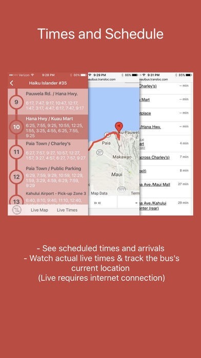 Maui Bus Routes | iPhone・Android対応のスマホアプリ探すなら.Apps