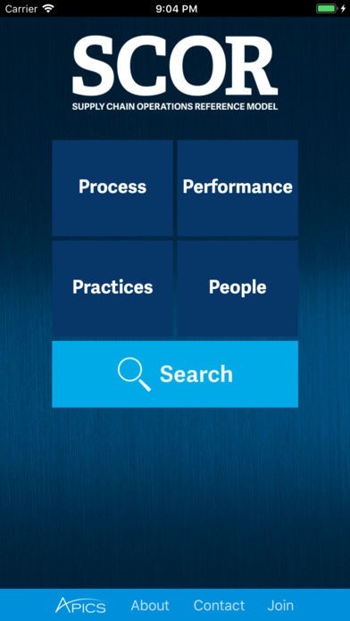 APICS SCC SCOR App - Supply Chain Operations Reference Model | iPhone ...
