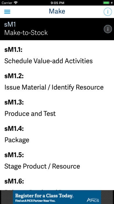 APICS SCC SCOR App - Supply Chain Operations Reference Model | iPhone ...