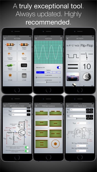 Electronics Engineering ToolKit PRO for iPhone | iPhone・Android対応のスマホ ...