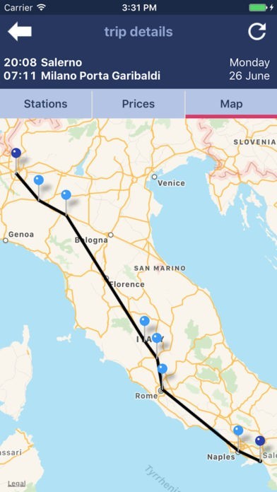 Trenìt! - find Trains in Italy | iPhone・Android対応のスマホアプリ探すなら.Apps