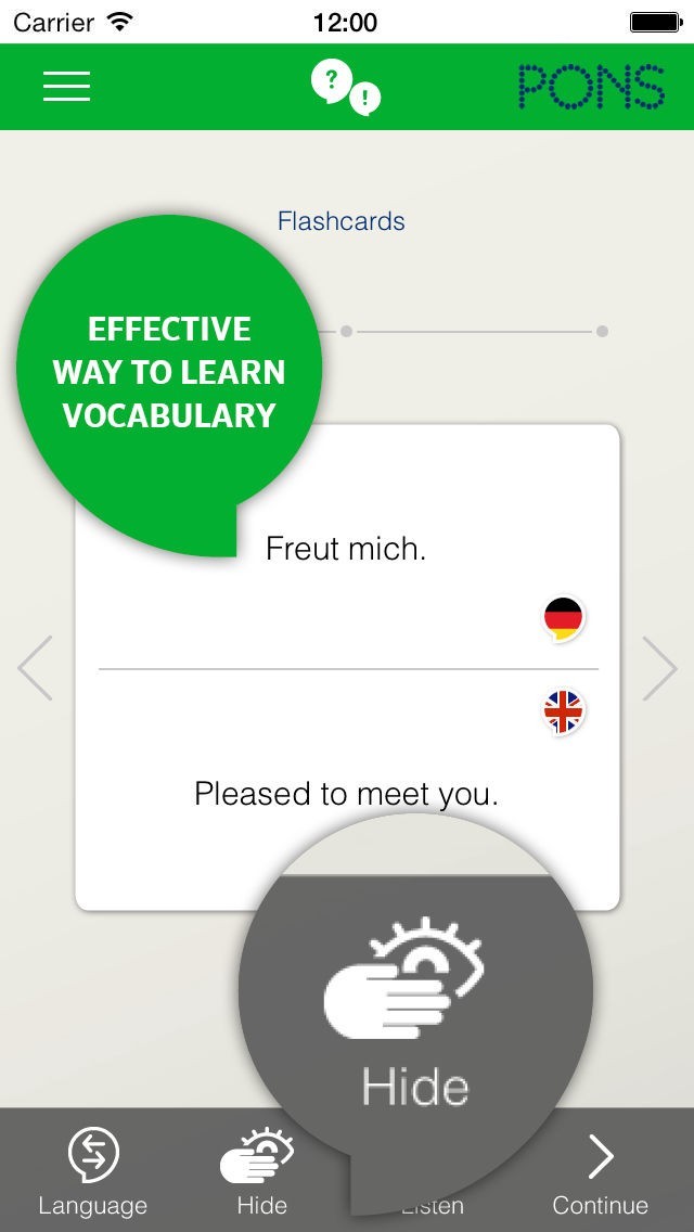Learn German – PONS language course for beginners | iPhone・Android対応の ...